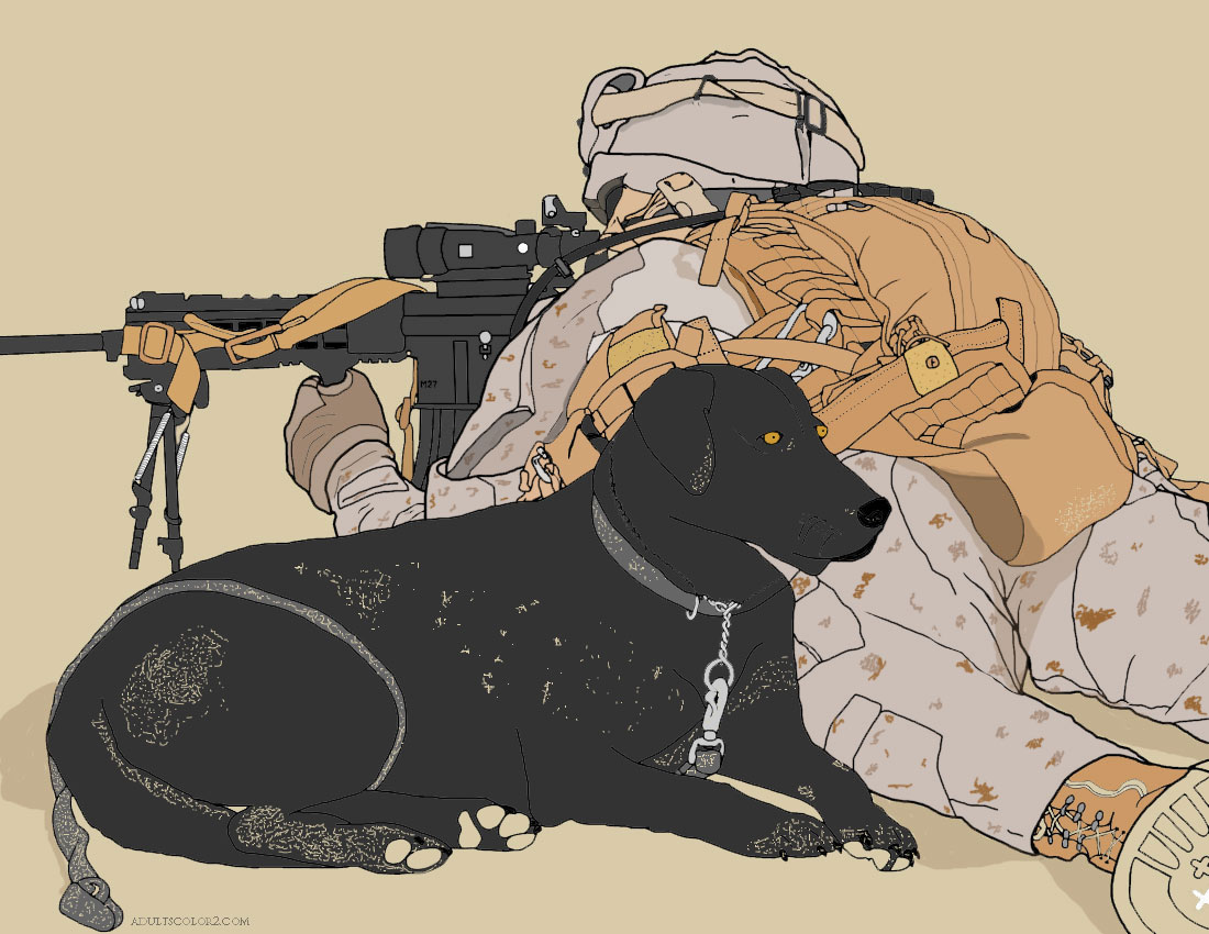 Dog Coloring Pages: Dog Duties